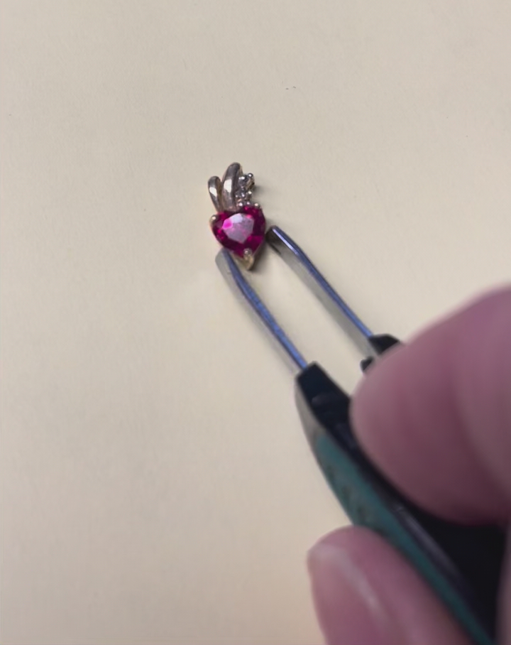 Ruby Heart Pendant | Jewelry, Gems, & Watches | KSL Classifieds