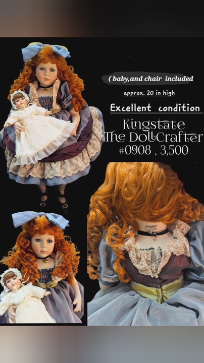 Kingstate, "The Doll Maker" Vintage Doll | Antiques | KSL Classifieds